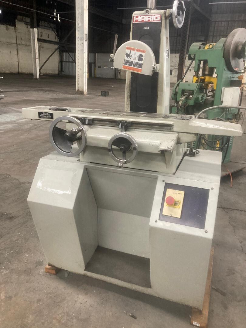 Harig Super 6x18" Surface Grinder w/ fine pole Magnetic Chuck | eBay