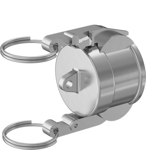 PT 2-1/2" #2 SS316 Cam-and-Groove Hose Coupling Cap 53015K185 | eBay