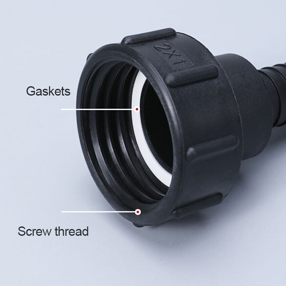 60mm Water IBC Tank Adapter Garden Hose Adapter Tap Connector Fitting ...