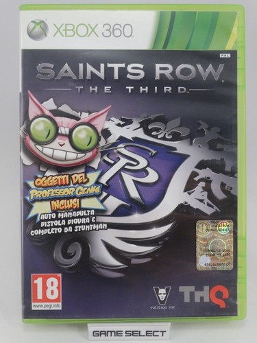 Saints Row THE Third 3 Microsoft Xbox 360 Pal - - Original Complete ...
