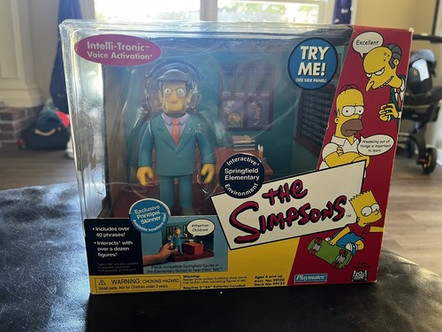 WOS- Simpsons- Springfield Elementary Playset with Principal Skinner ...