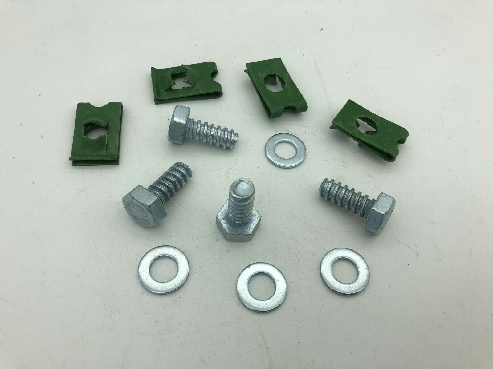 4 Front Wing to bulkhead bolt screw captive fixings kit Defender 1983 ...
