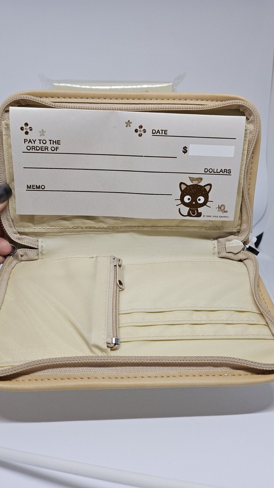 Rare New 2005 Sanrio Chococat Check Book Wallet Holder + Memo Block | eBay