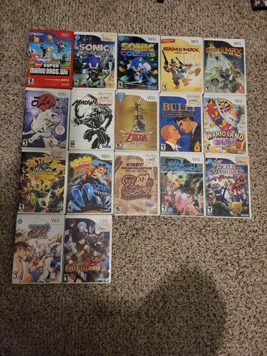 Empty Wii Cases, Wii Game Cases, NO GAMES | eBay