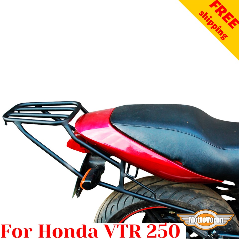 For Honda VTR 250 Rear luggage rack VTR250 Rear rack for cases or soft ...