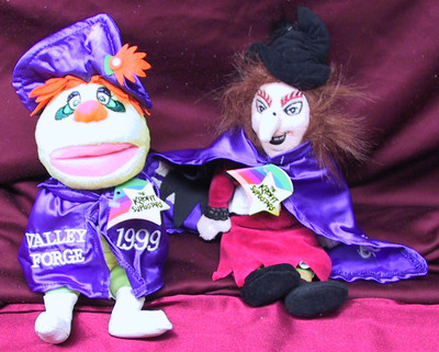 2LE ED SET HR PUFNSTUFF WITCHIEPOO PUFF N STUFF PLUSH SID MARTY KROFFT ...