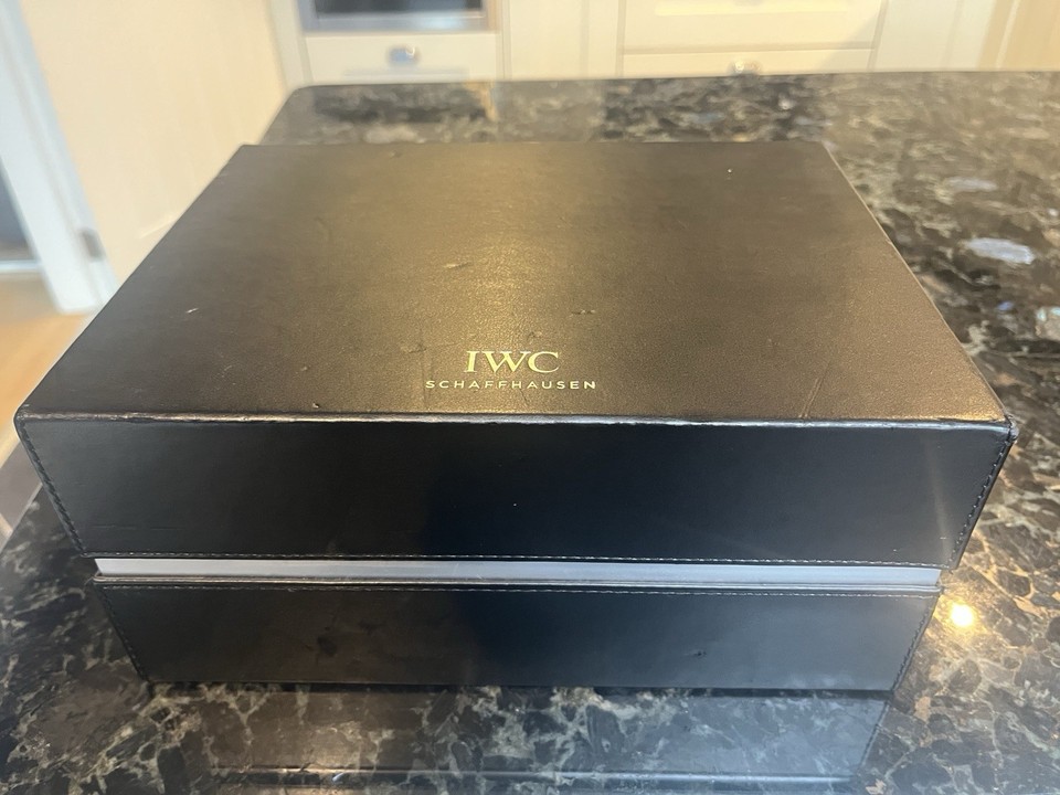 100% Genuine IWC Watch Box Used But Good Condition | eBay UK