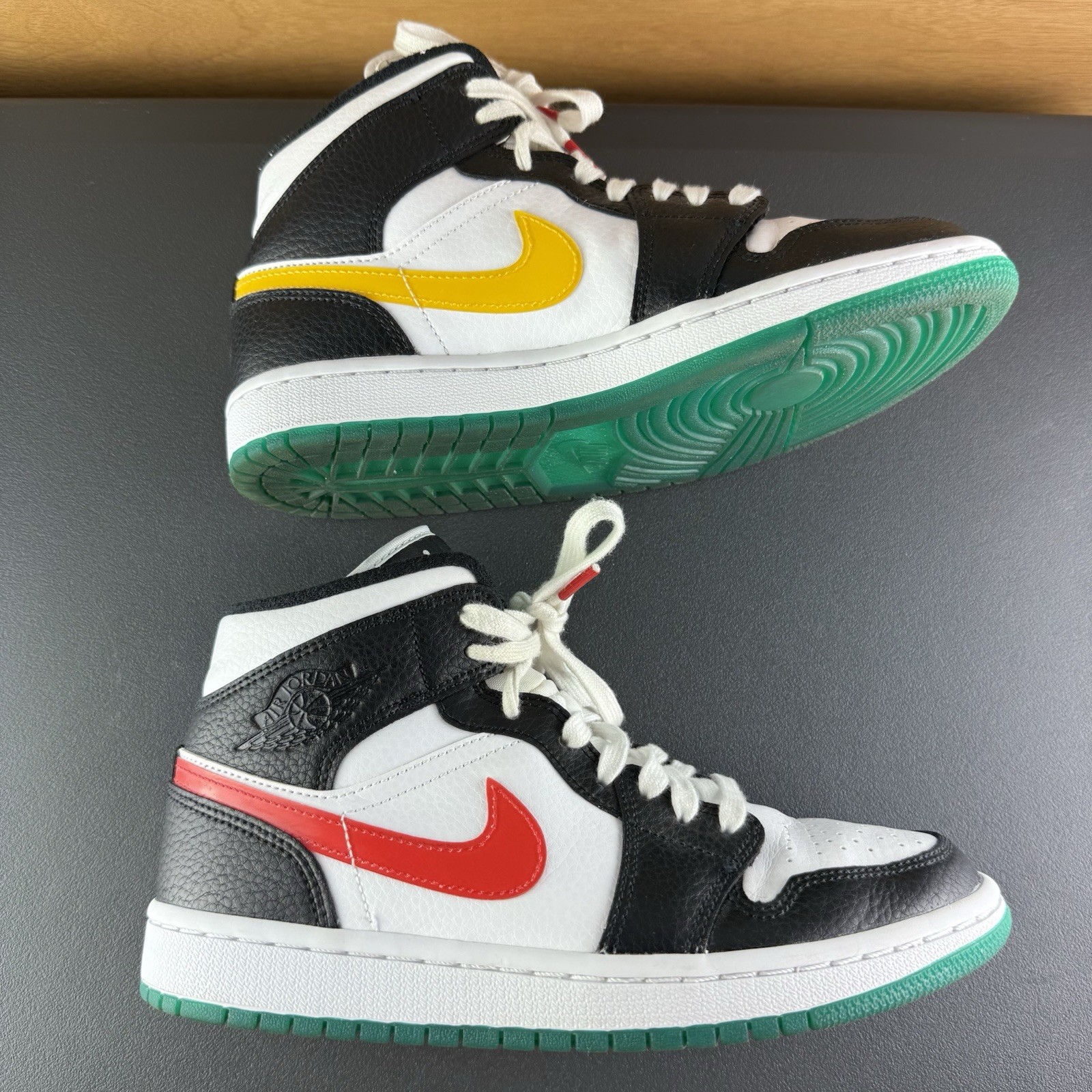 Nike Women’s Air Jordan 1 Mid Alternative Swoosh Size… - Gem