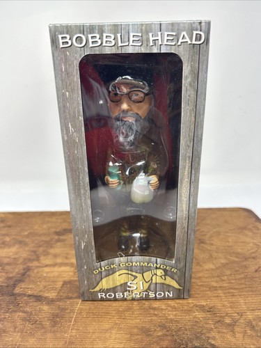 SI ROBERTSON 🦆 Duck Commander / Duck Dynasty Bobble Head NIB | eBay