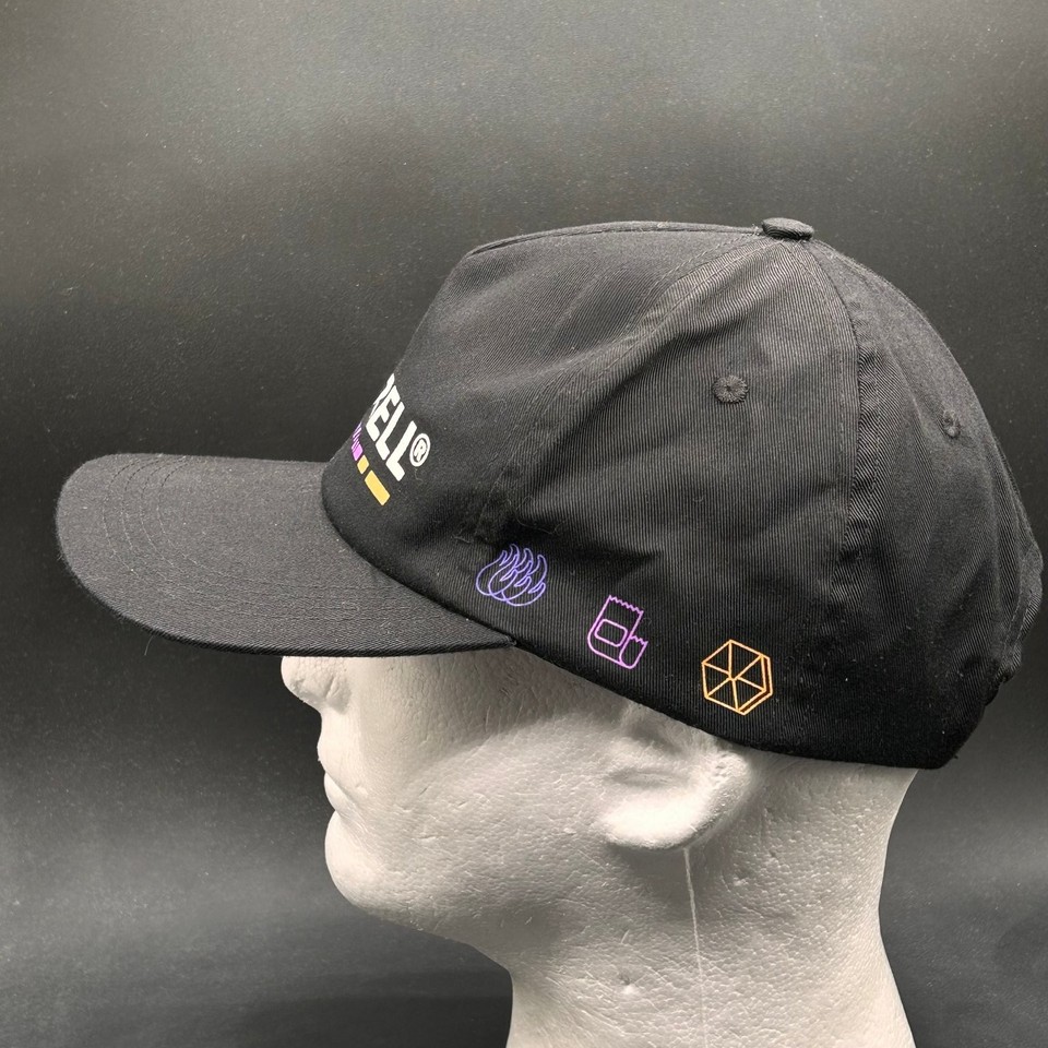 Taco Bell Hat Black Snapback Adjustable Men's Logo Retro Design | eBay
