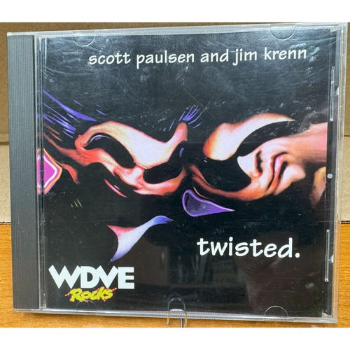 Scott Paulsen and Jim Krenn Twisted WDVE 102.5 Rocks Pittsburgh CD 1996 ...