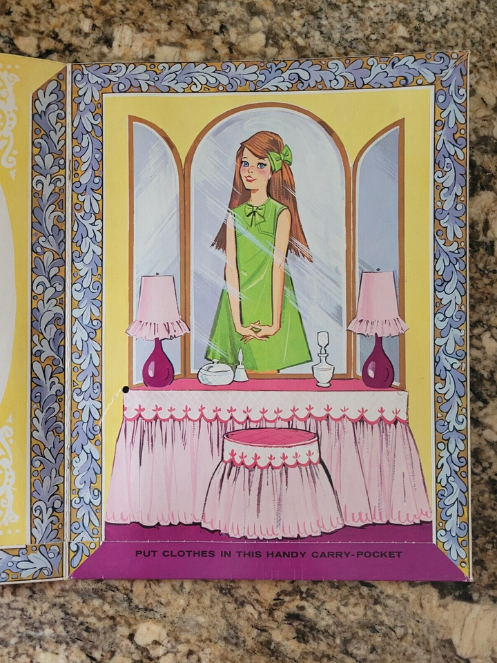 Vintage 1966 Ideal Toy Corporation & Whitman, Dodi Paper Doll Pepper's ...