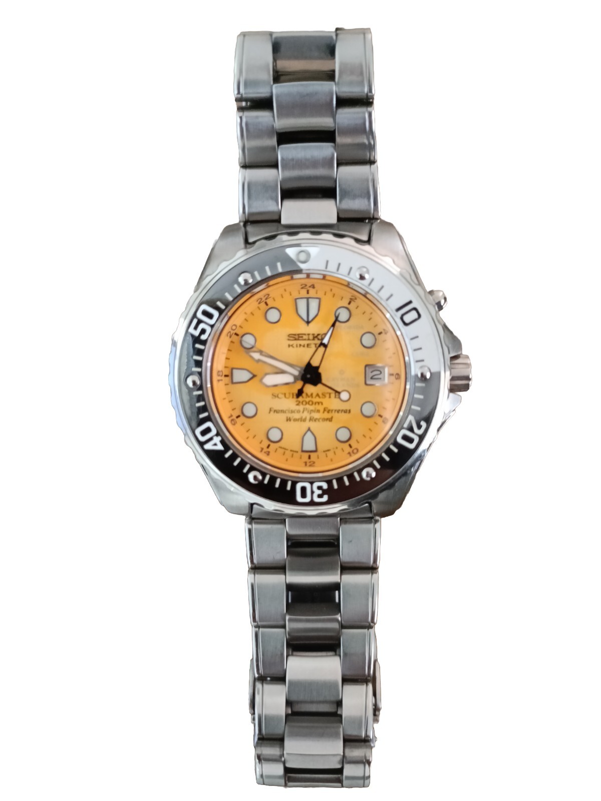 Seiko Scuba Master SBCW007, Yellow Watch - Limited Ed… - Gem
