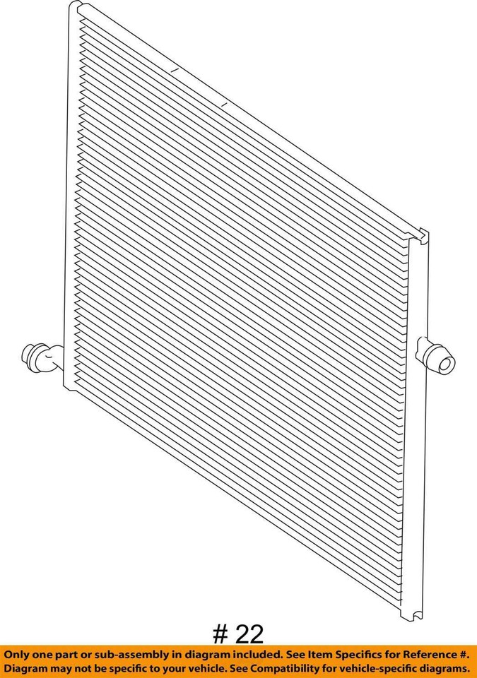 MERCEDES OEM 15-17 C300-Radiator 0995002003 | eBay