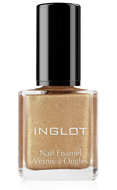 Inglot 224 Nail Enamel Polish High Gloss Metallic Gold Durable Full ...