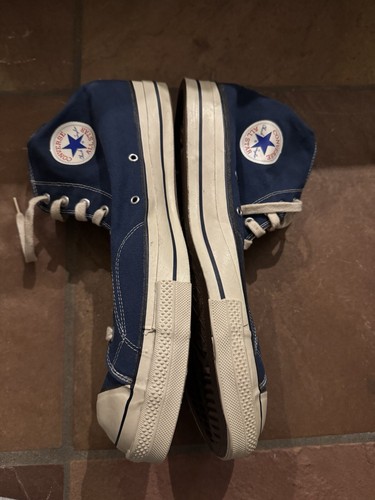 Converse 60s All Stars Blue Sneakers Shoes Made In USA Mid Tops Mens ...