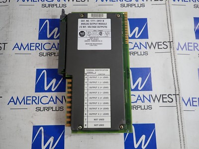 1771-OFE B Allen Bradley Analog Output Module 12 Bit PLC 5 1771OFE1 | eBay