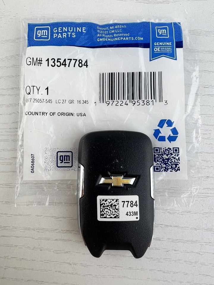 NEW OEM 21-22 CHEVY SILVERADO 1500 2500 SMART KEY PROXIMITY REMOTE FOB ...