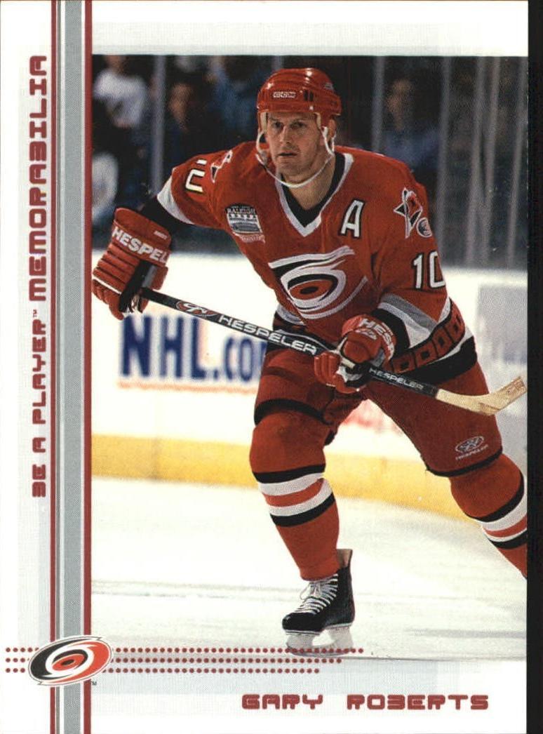 2000-01 In the Game Be A Player Memorabilia - Gary Roberts #115 Ruby ...