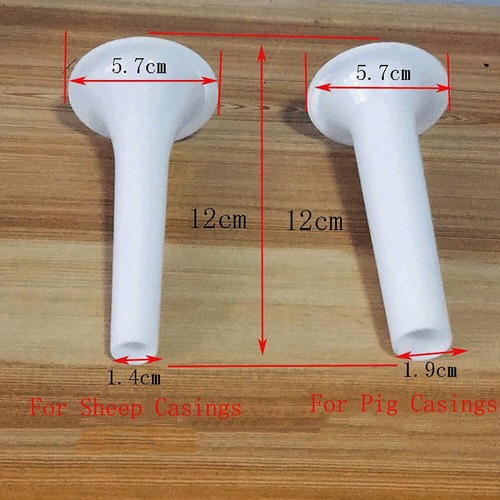 Kitchen Manual Sausage Plastic Stuffer Funnel Meat Filler Machine ...