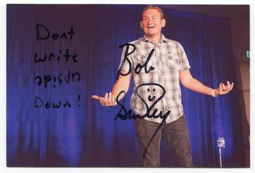 Bob Smiley Signed Photo Autographed Signature Comedian Adventures of Average Boy | eBay