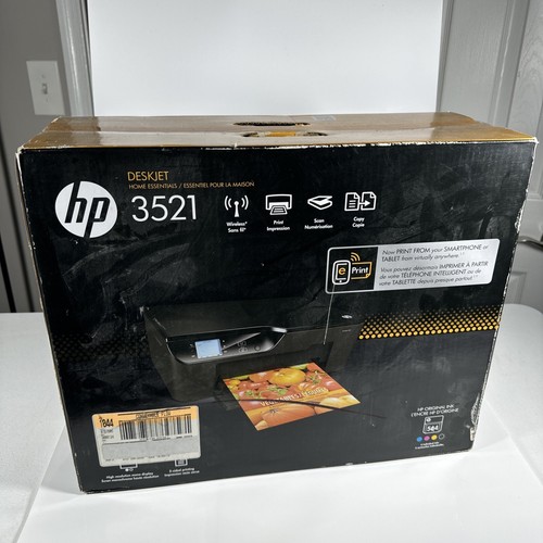HP Deskjet 3522 All-In-One Inkjet Printer for sale online | eBay
