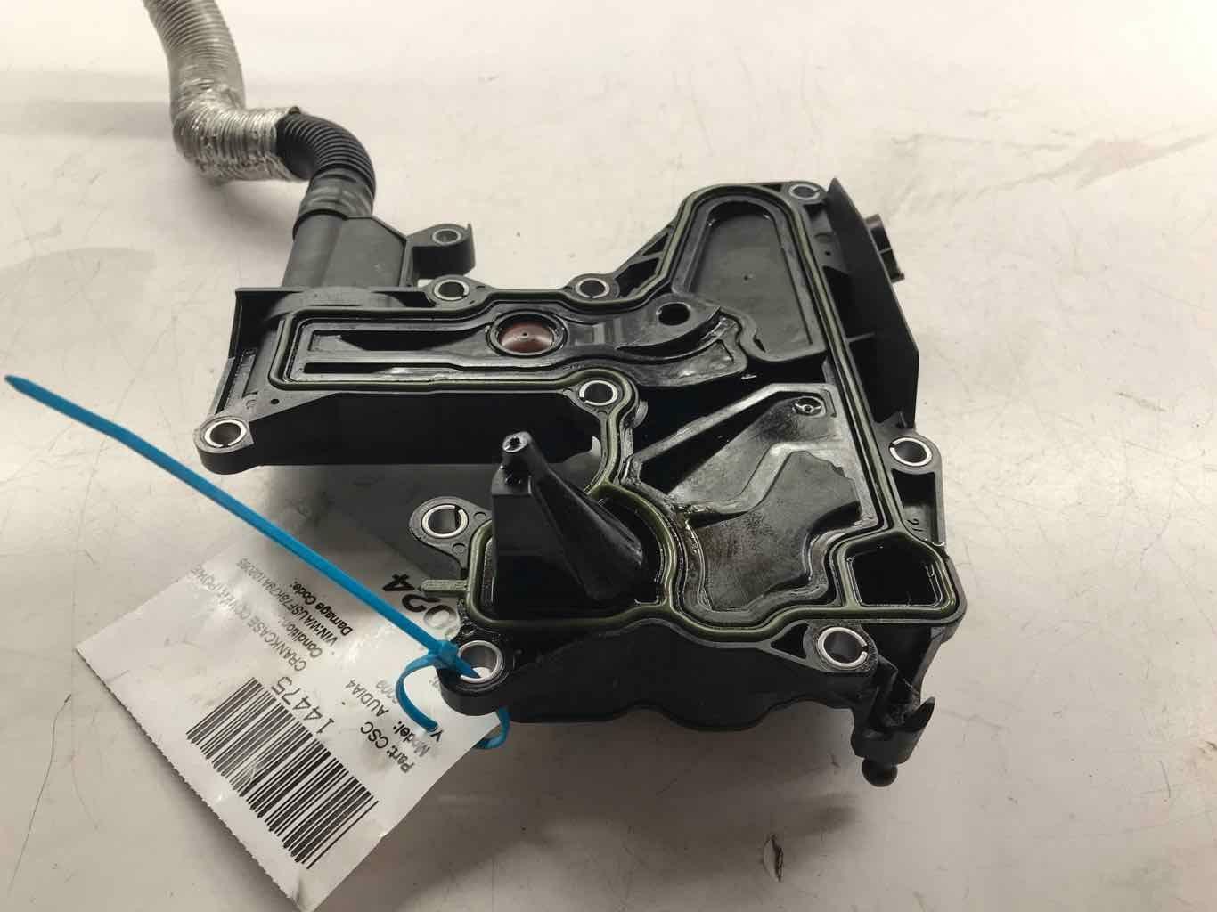 2009 AUDI A4 Engine Crankcase Valve Ventilation Oil Separator 2.0L ...