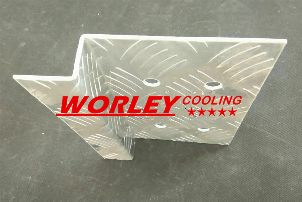 DIAMOND PLATE ALUMINIUM LOADING RAMP END KIT TRUCK BED RAMP ATV 10" END ...