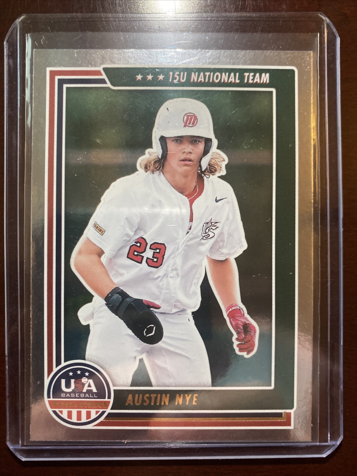 2022 Panini Stars and Stripes #80 Austin Nye USA Baseball 15U National ...