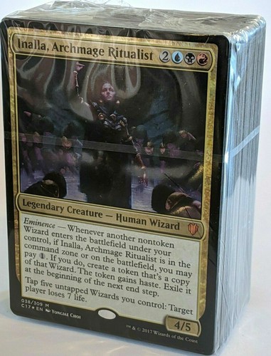 ***Arcane Wizardry*** Sealed Unboxed Deck - Tribal Wizards - Commander ...