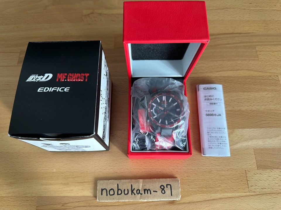 Initial D & MF GHOST Collaboration Watch ECB-2000MFG-1AJR CASIO EDIFICE ...