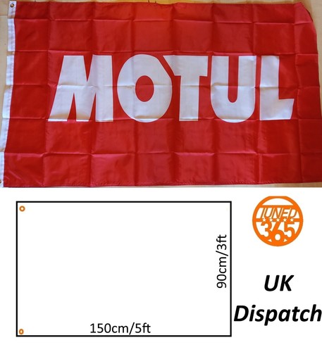 Motul Racing Garage Flag Banner 3x5ft 90x150cm Mancave JDM Modified R34 ...