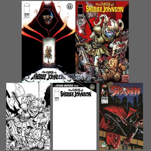 Spawn The Curse of Sherlee Johnson #1 A B C D E Variant Set Options ...