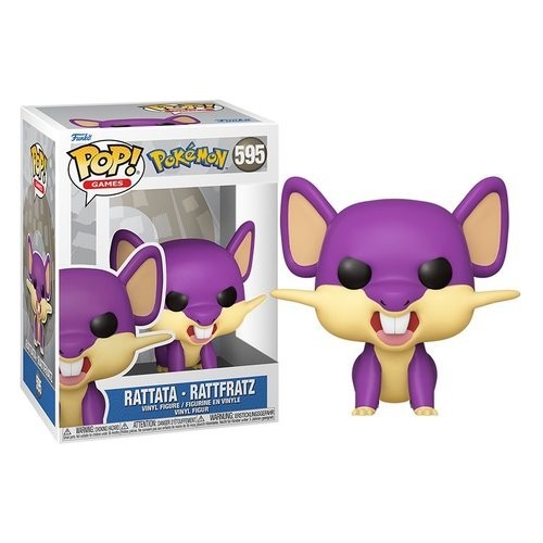 Funko 74632 POP Games Pokemon Rattata 595 Collectible Character | eBay
