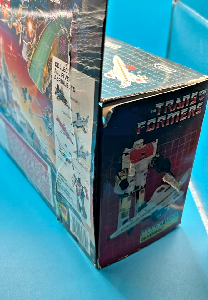 Silverbolt W/BOX 100% Complete 1986 Vintage G1 Transformers Hasbro ...