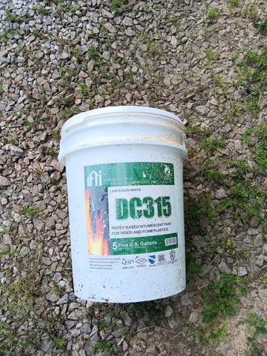 White Intumescent Coating Thermal & Ignition Barrier 5 Gallon Pail ...