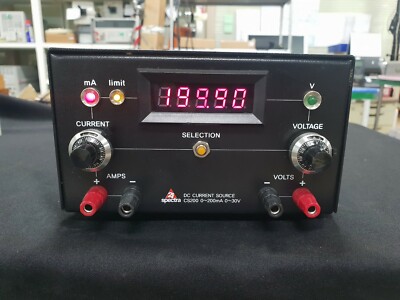 2ispectra CS200: DC Current Source, 0-200mA, 0-30V (as-is) | eBay
