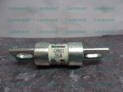 New Bussmann Semiconductor Fuse FWH-35B FWH35B 35 Amp 500 Volt AC/DC ...