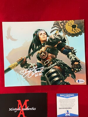 JEN TAYLOR AUTOGRAPHED SIGNED 8X10 PHOTO! ATOMIC WONDER WOMAN! BECKETT ...