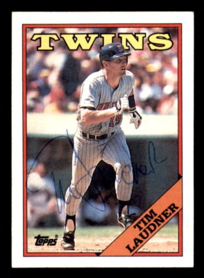 1988 Topps Baseball #671 Tim Laudner Signed Auto Autograph (no COA) | eBay