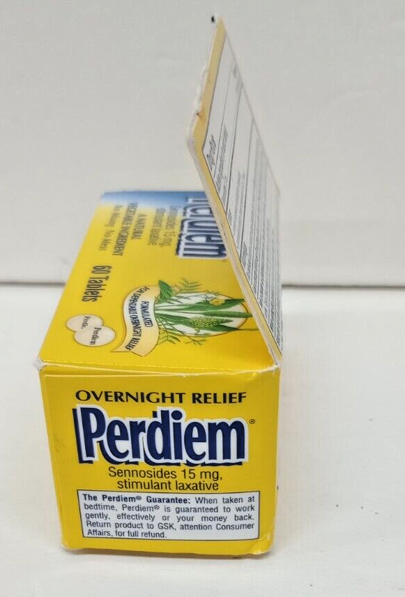 Perdiem Stimulant Laxative Pills - 60 Count for sale online | eBay