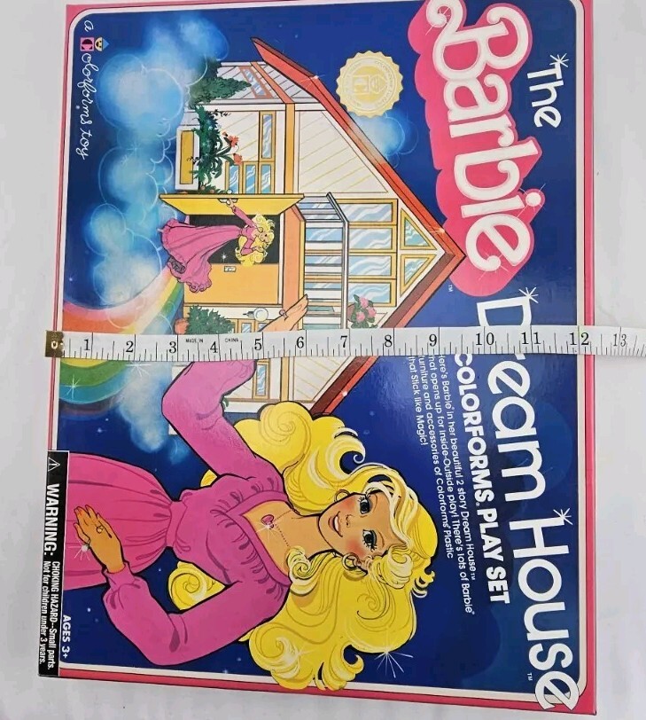 Vintage 1979 Barbie Dream House Colorforms Play Set by Mattel ...