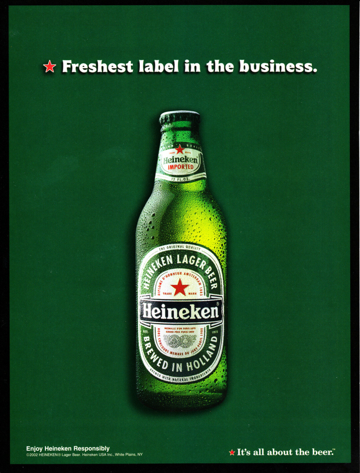 Heineken Print Ad