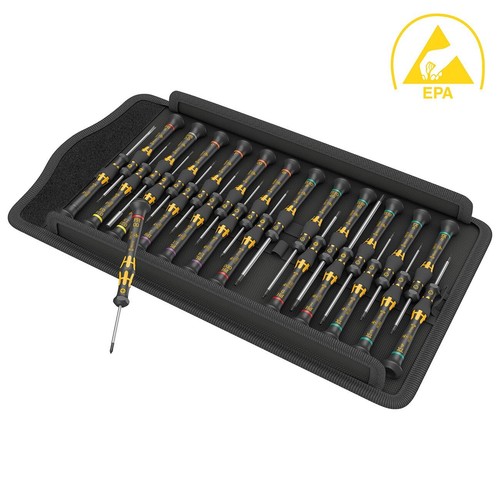 Wera Kraftform Micro ESD Big-Pack 25 piece set for electronics | eBay