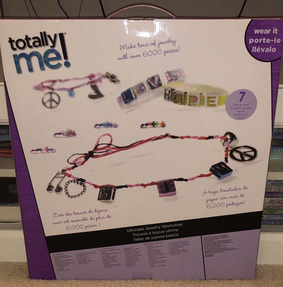 NEW Totally Me! Ultimate Jewelry Workshop Craft Kit 7 Kits In One 8yrs ...