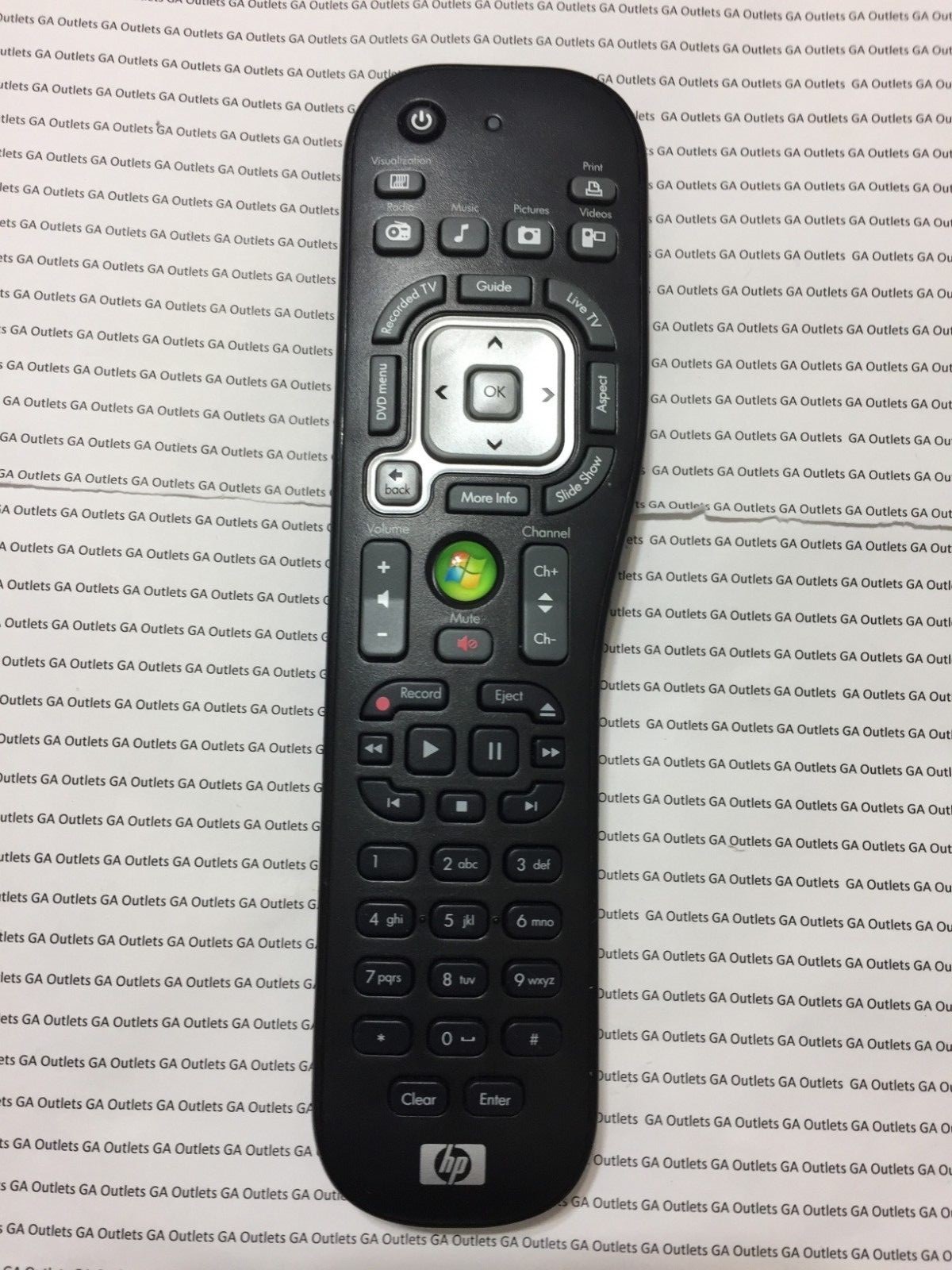 HP Personal Computer 5070-2583 Remote Control for Windows Media Center ...