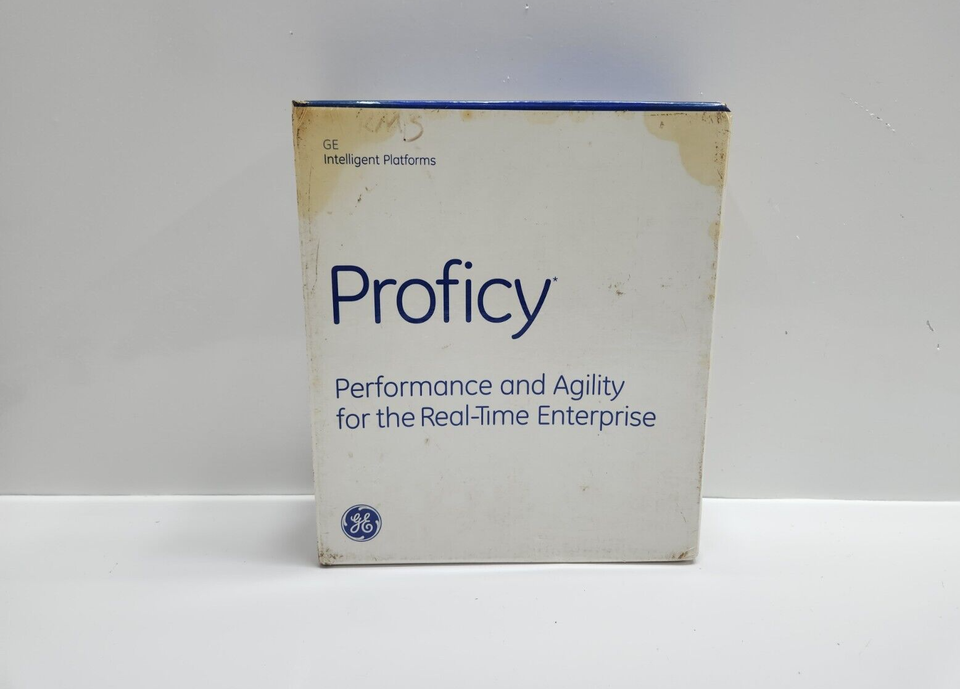 GE PROFICY HMI/SCADA CIMPLICITY 8.1 AND HISTORIAN 4.0 SOFTWARE DVD ROM ...