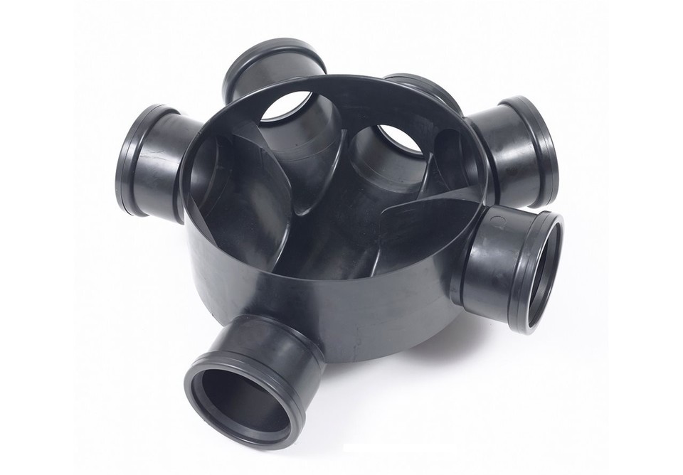 Clark-Drain 320mm Inspection Chamber Manhole - Base, Riser, Cover ...