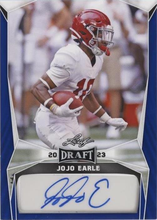 2023 Leaf Draft - Autographs Jojo Earle #BA-JE1 Blue (AU, RC) for sale ...
