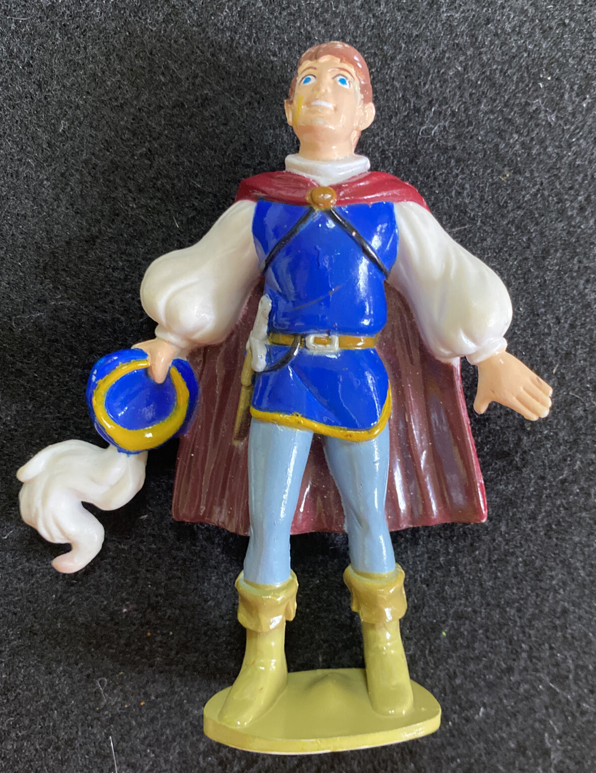 VTG Disney Snow White Prince Charming PVC Figure Mattel 1993